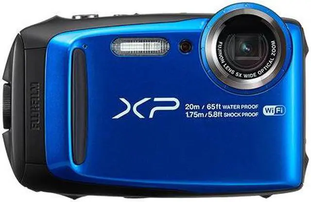 Fujifilm FinePix XP120 16.4 Megapixel Compact Camera - Blue - Newegg.com