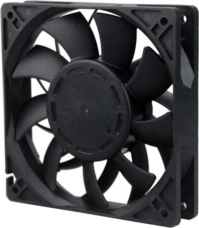DC 24V 120mm 12cm Computer Cooling Fan 120mm x 120mm x25mm Ball Bearing ...