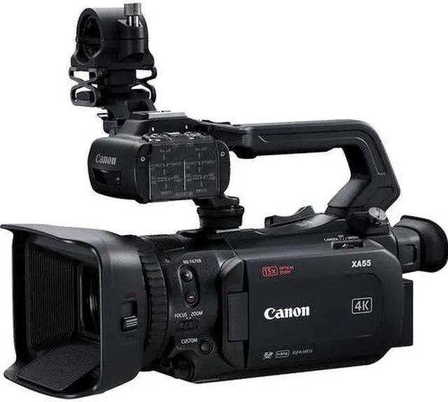 Canon XA55 Professional UHD 4K Camcorder - Newegg.com