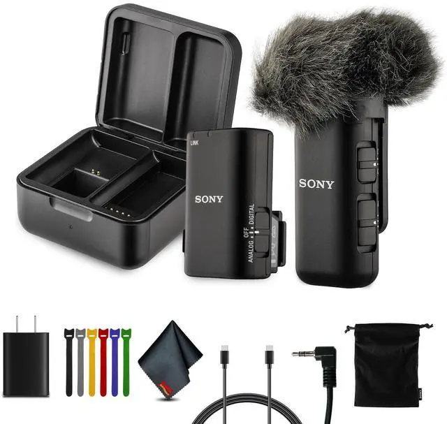 Sony ECM-W3S Wireless Microphone System with Multi Interface Shoe | USB ...