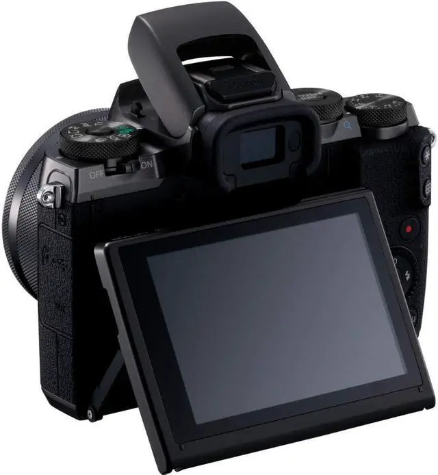 Canon EOS M5 Mirrorless Digital Camera with EF-M 15-45mm IS STM Lens ...