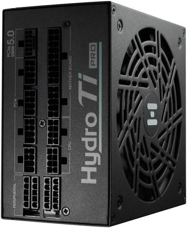 FSP Hydro Ti PRO 1000W, ATX3.0 & PCIe 5.0(Gen 5) , 80 Plus Titanium ...