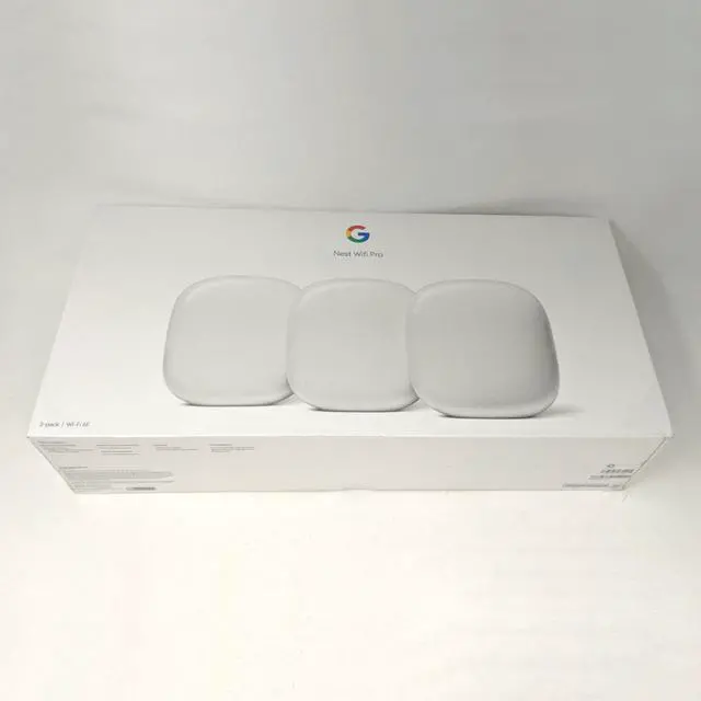 Google Nest Wifi Pro 6e GA03690-US WiFi System with Fast Speed Whole ...
