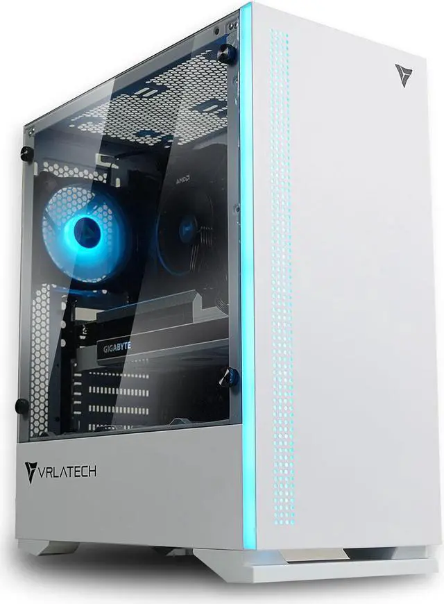 Zalman VRLA LEGACY ATX Mid-Tower Gaming PC Case - Illuminated RGB LED ...