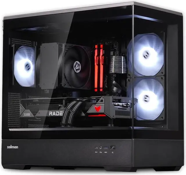 Refurbished: Zalman P30 Premium Desktop PC Case, Micro-ATX Mini Tower ...