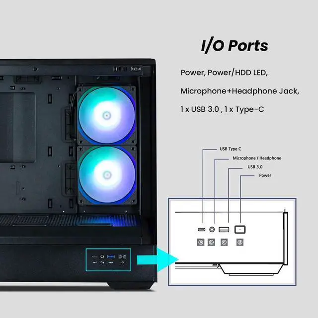 Refurbished: Zalman P30 Premium Desktop PC Case, Micro-ATX Mini Tower ...