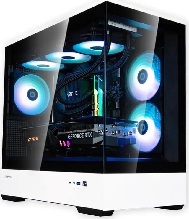 Refurbished: Zalman P30 Premium Desktop PC Case, Micro-ATX Mini Tower ...