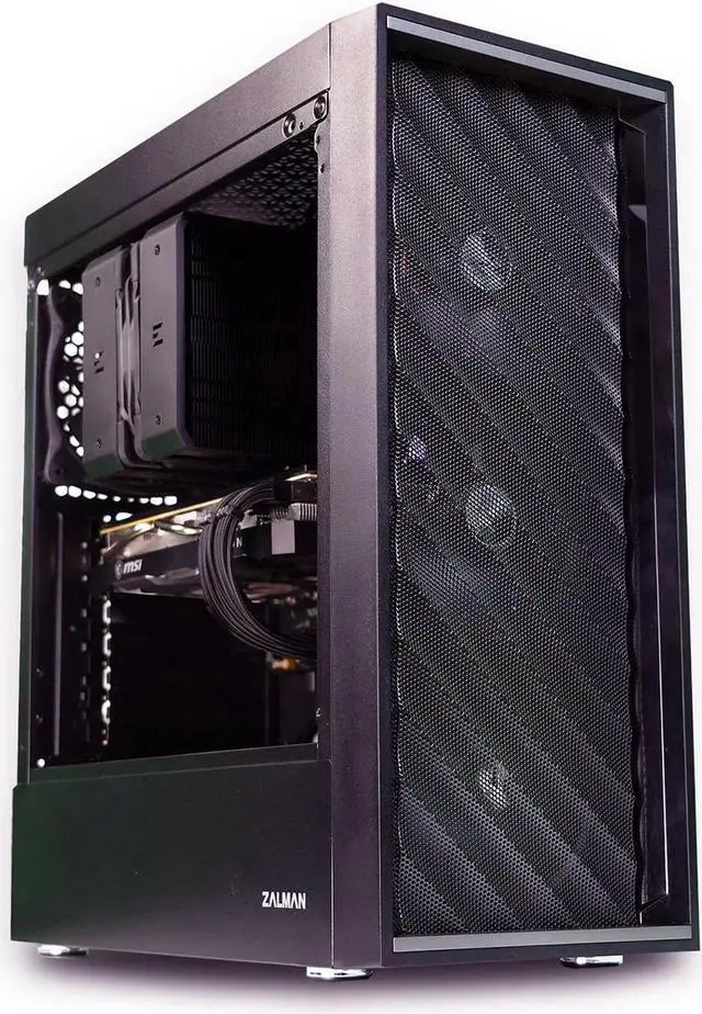 Refurbished: Zalman T7 Compact Mid-Tower PC Case, ATX / mATX, 2 x 120mm ...