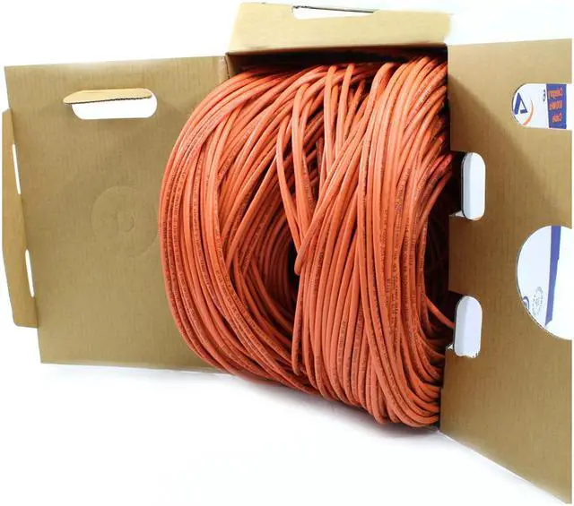 Elite Cat6 Plenum (CMP), 1000ft, 550MHz, 23AWG, U/UTP, Solid Pure ...