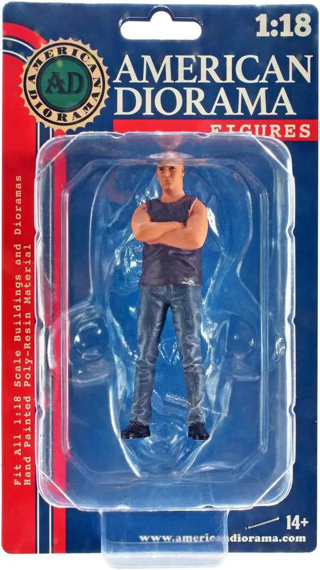 "Car Meet 3" Figure 1 for 1/18 Scale Models by American Diorama ...