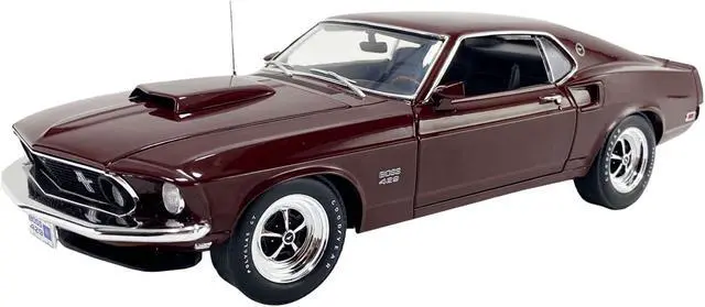 1969 Maroon Mustang Boss 429