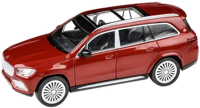 2020 Mercedes-Maybach GLS 600 with Sunroof Red Metallic 1/64 Diecast ...