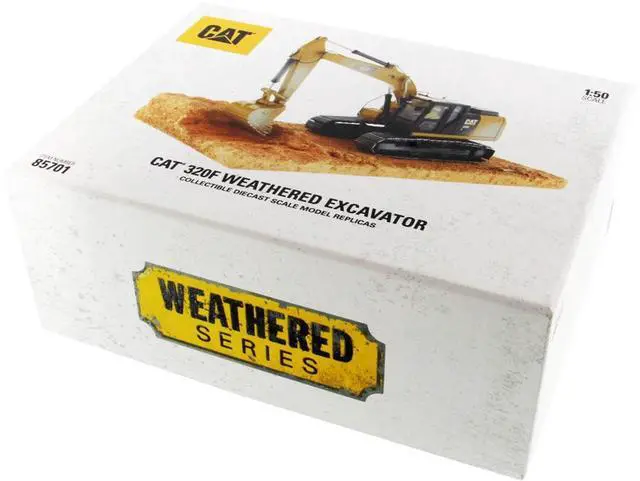 CAT Caterpillar 320F Weathered Tracked Excavator with Operator ...