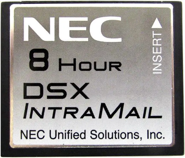 NEC 1091011 DSX INTRAMAIL 4 PORT 8 HOUR VOICEMAIL - Newegg.com