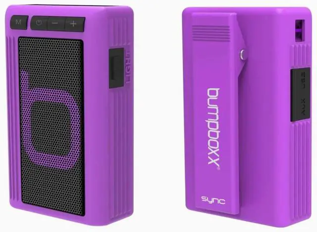 Bumpboxx Retro Pager Beeper Portable Bluetooth Speaker - Purple ...