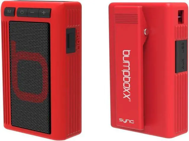 Bumpboxx Retro Pager Beeper Portable Bluetooth Speaker - Red - Newegg.com