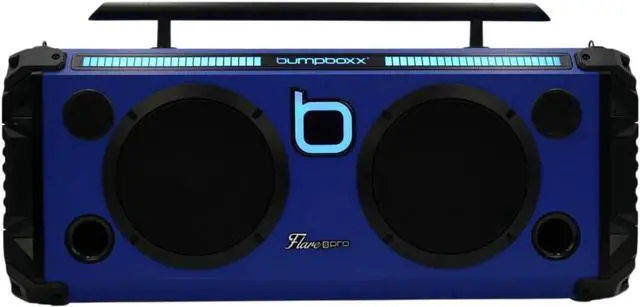 Bumpboxx Bluetooth Portable Speaker Flare8 Pro, Blue - Newegg.com