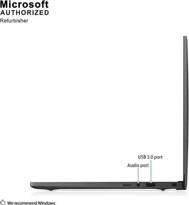 Refurbished: Dell Latitude 7370 13" FHD Laptop Intel Core M7-6Y75 8GB ...