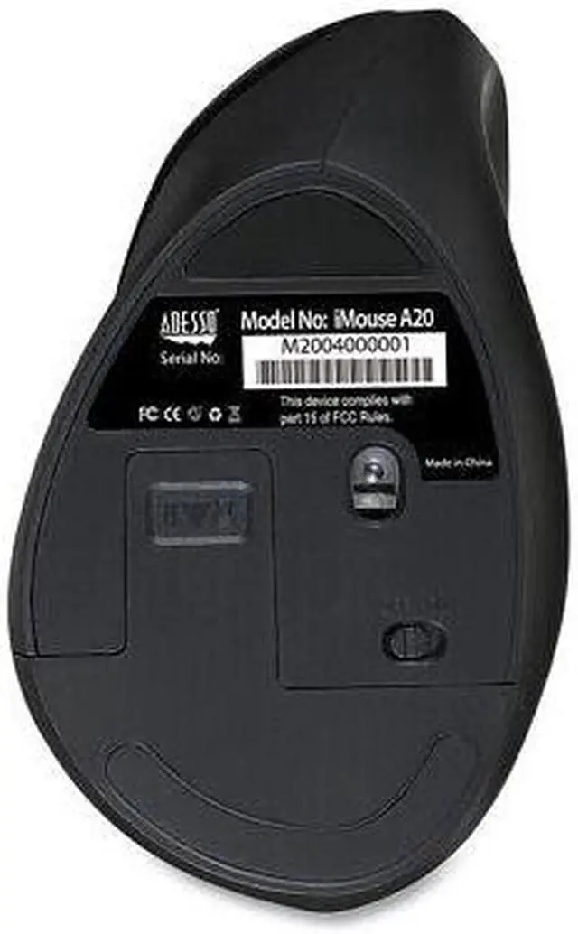 Adesso iMouse A20 Wireless Ergonomic Mouse - Newegg.com
