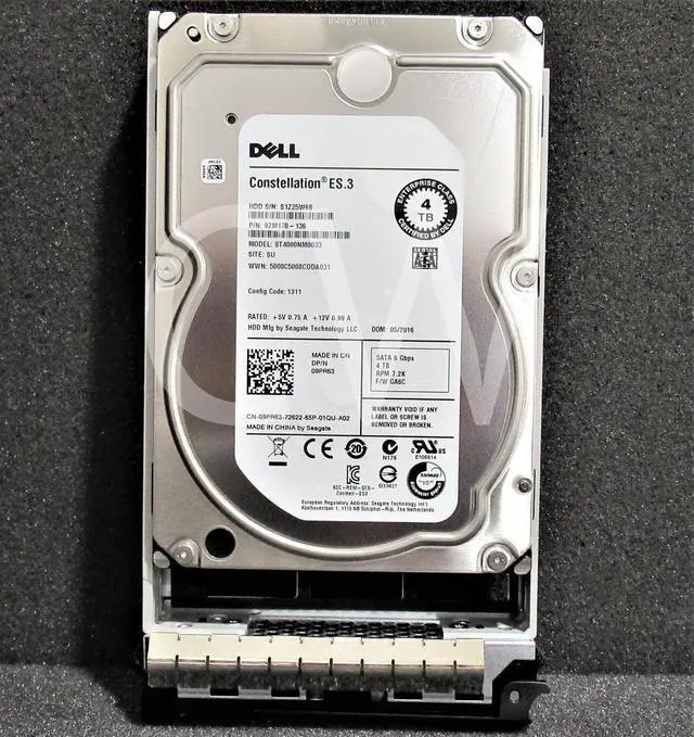 9ZM170-136 Dell 4TB 7.2K SATA 6G LFF Hard Drive - Newegg.com