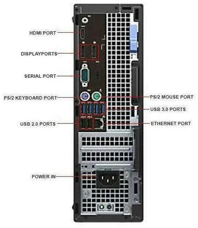 Refurbished: Dell Computer PC Desktop 8GB Ram 500GB HD Intel Quad Core ...