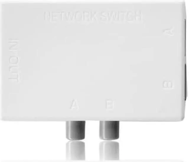 2 Way 2 Ports RJ45 AB Manual Network Sharing Switch Box Splitter ...