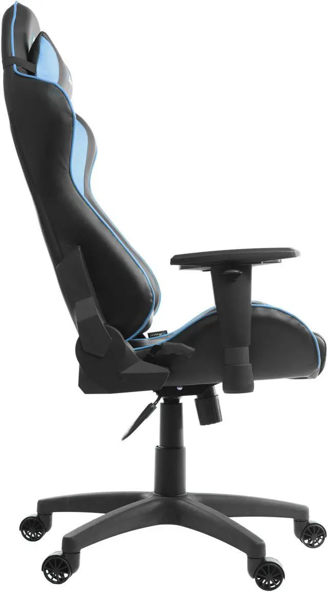 Arozzi Forte Gaming Chair Blue - Cold Cured Foam, Adjustable Head ...