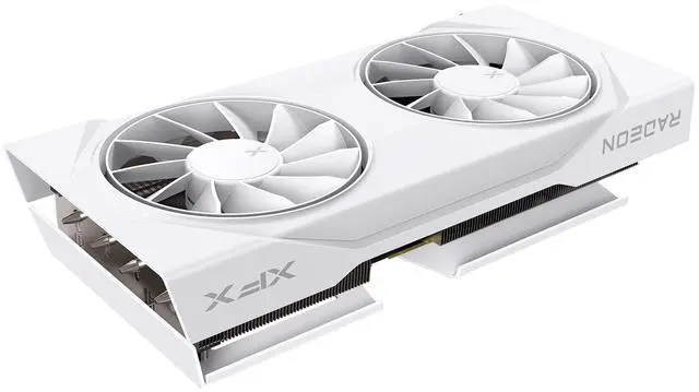XFX OC White Gaming Edition Radeon RX 9060 XT Graphics Card RX ...