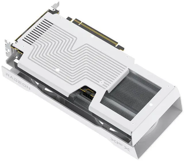 XFX OC White Gaming Edition Radeon RX 9060 XT Graphics Card RX ...