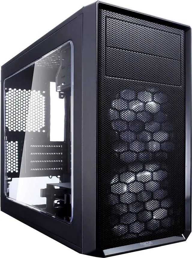 Refurbished: Fractal Design Focus G Mini Black MicroATX Mid Tower ...