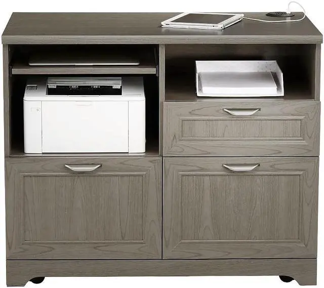 Refurbished: Realspace Magellan 30H x 36-5/16W x 21-1/8D Printer Stand ...