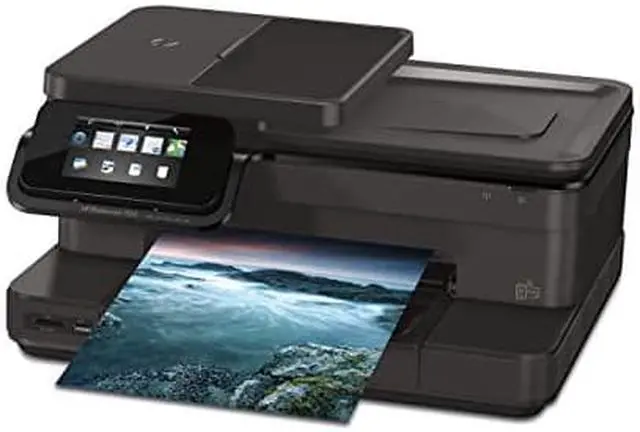 Refurbished: HP Photosmart 7525 E-All-in-One Printer 4.3" CZ046A#1H3 ...