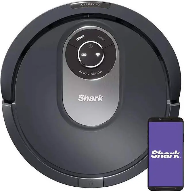 Refurbished: Shark RV2011DRUS AI Wi-Fi Connected Robot Vacuum with ...