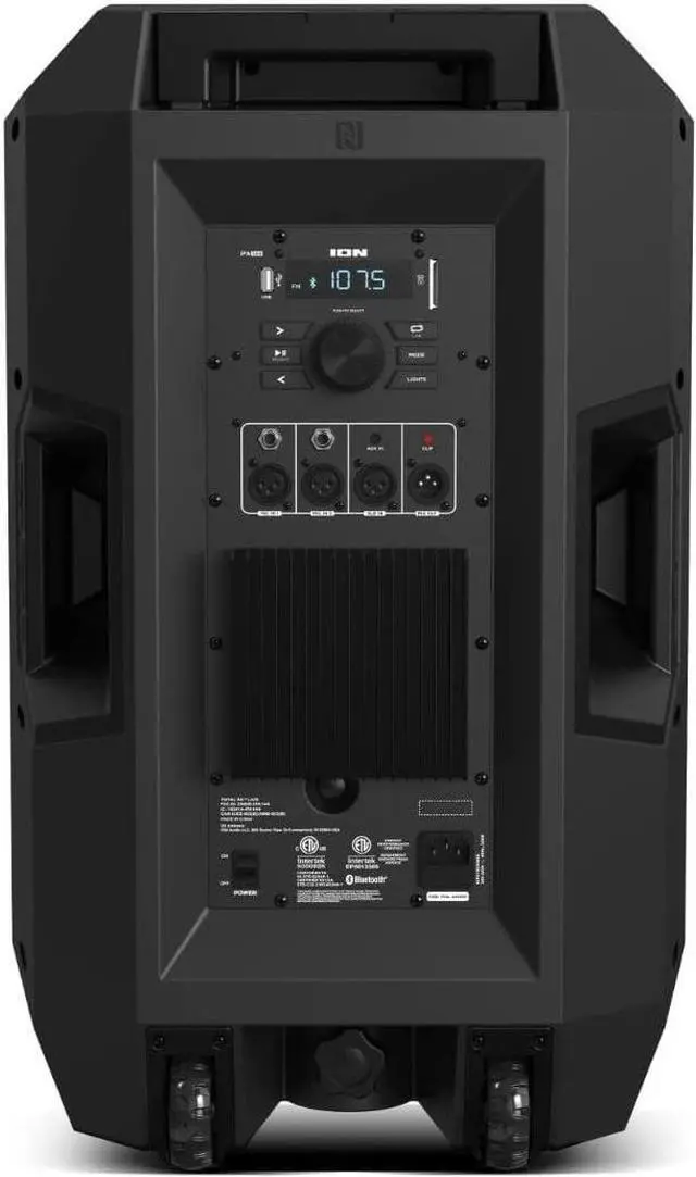 Refurbished: ION Total PA Live 15 inch 500 Watt Portable Bluetooth PA ...