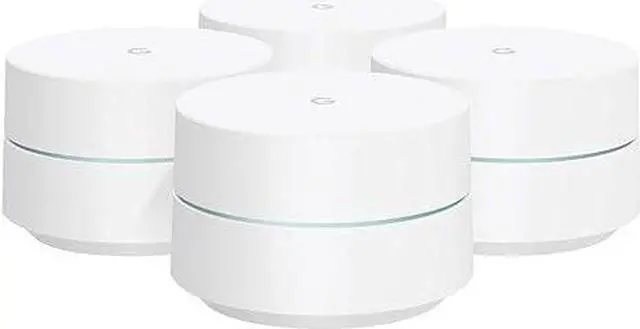 Refurbished: Google 4 Pack Wifi AC1200 Dual-Band Home WiFi System GJ2CQ ...