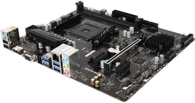 Refurbished: MSI A320M PRO-VH PLUS AM4 AMD A320 SATA 6Gb/s USB 3.1 HDMI ...
