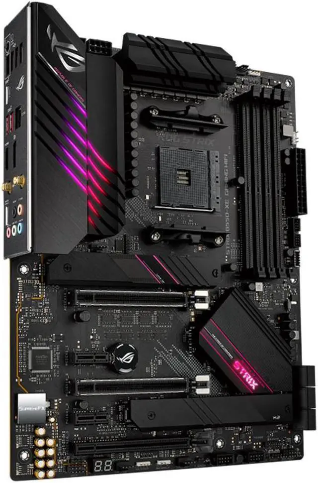 Refurbished: ASUS ROG STRIX B550-XE GAMING WIFI AMD Socket B550 AM4 ATX ...