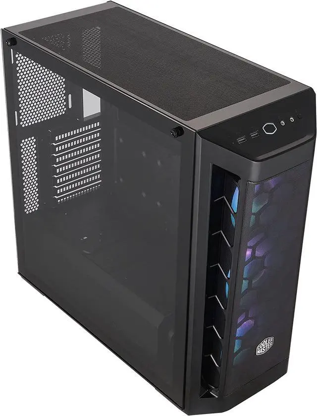 Refurbished: Cooler Master Masterbox MB511 RGB Black ATX Mid Tower ...