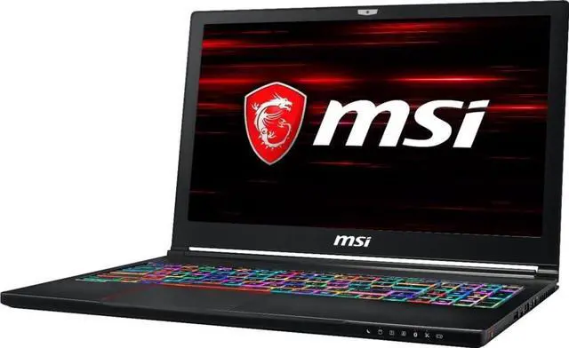 Refurbished: MSI GS63 Stealth-010 15.6" i7-8750H 16GB RAM 256GB SSD 1TB ...