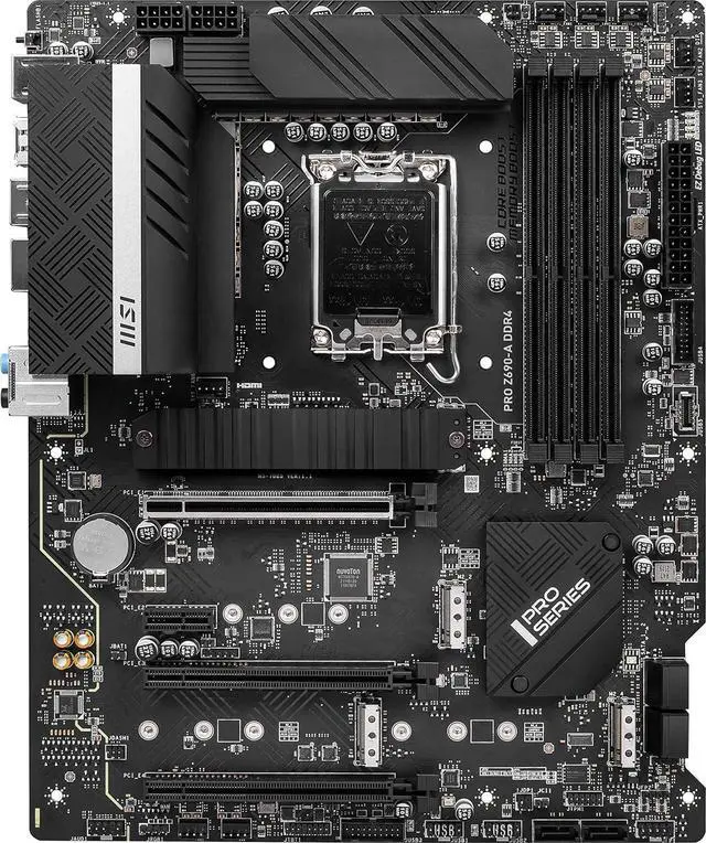Refurbished: MSI PRO Z690-A DDR4 Intel LGA 1700 Z690 ATX M.2 Desktop ...