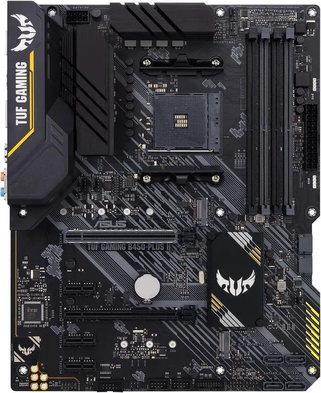 Refurbished: ASUS TUF GAMING B450-PLUS II AM4 AMD B450 SATA 6Gb/s USB 3 ...
