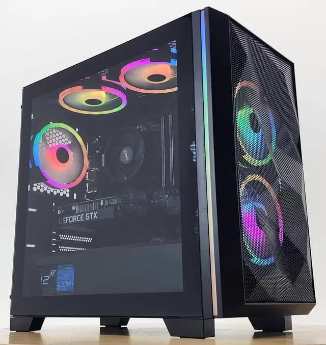 Refurbished: Gaming PC Ryzen 5 3600 16GB RAM 500GB SSD GTX 1650 SUPER ...