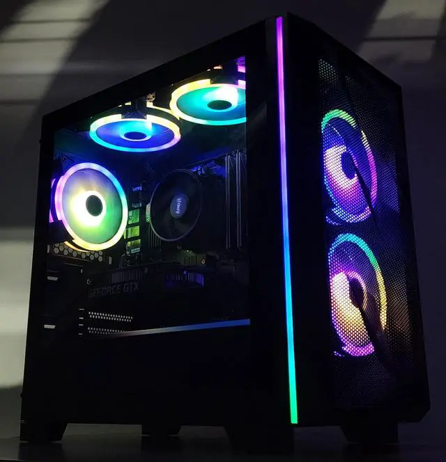 Refurbished: Gaming PC Ryzen 5 3600 16GB RAM 500GB SSD GTX 1650 SUPER ...