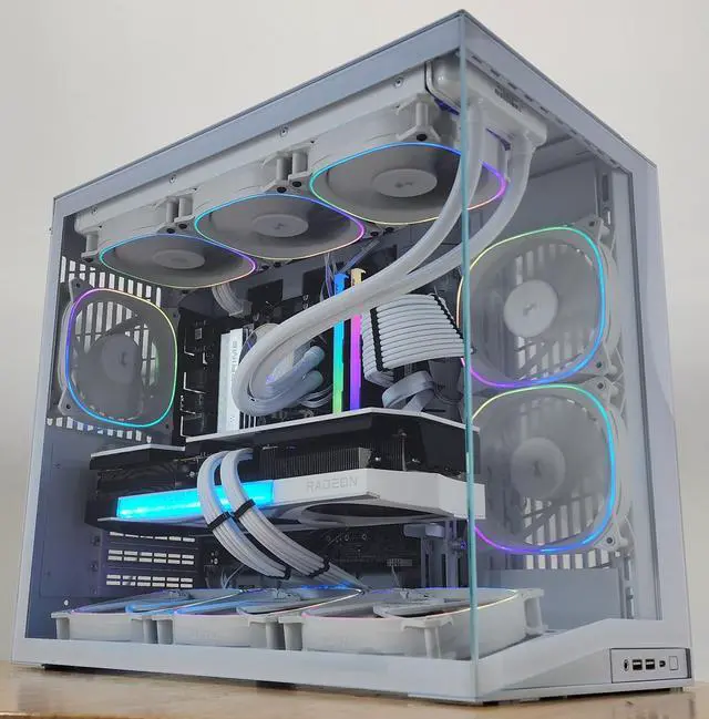 Gaming PC Ryzen 7 7700 32GB RAM 1TB SSD RX 9070 XT 16GB Windows 11 ...