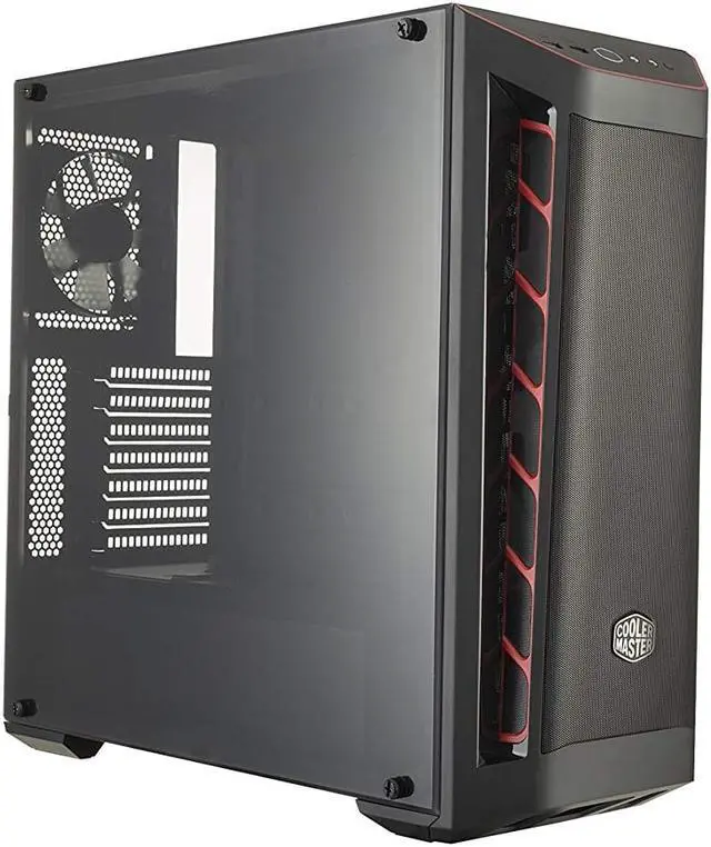 Refurbished: Cooler Master MasterBox MB511 Black / Red ATX Mid Mid ...