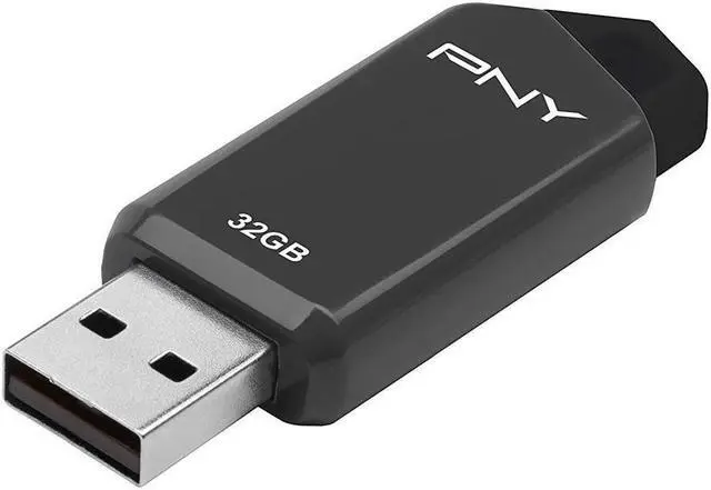 PNY Retract USB 2.0 Flash Drive 32GB P-FD32GRTCG-GE - Newegg.com