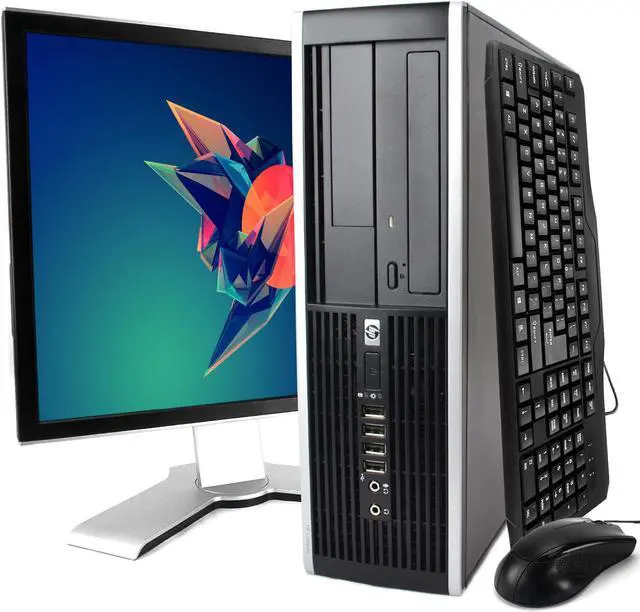 Refurbished: HP Black Compaq 8300 Desktop Intel 3rd Gen i5-3470s (3.2 ...