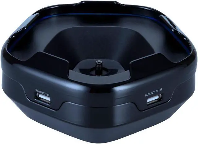 Atomi Sound Hub Portable Wireless Bluetooth Speaker and Charge Station ...