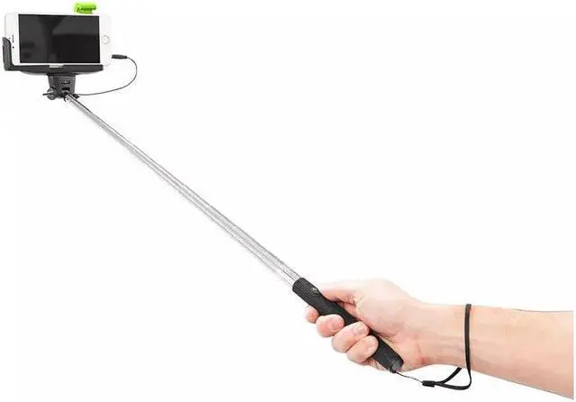Retrak Etselfiew Selfie Stick With Wired Shutter - Newegg.com