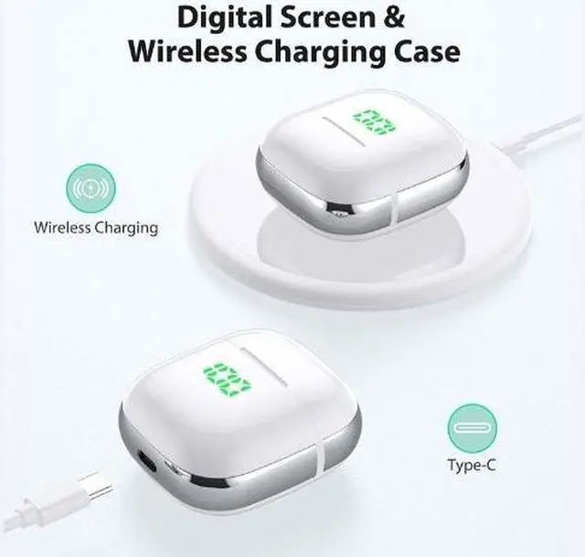 VEATOOL True Wireless Earbuds Bluetooth Headphones Auto Pairing Touch ...